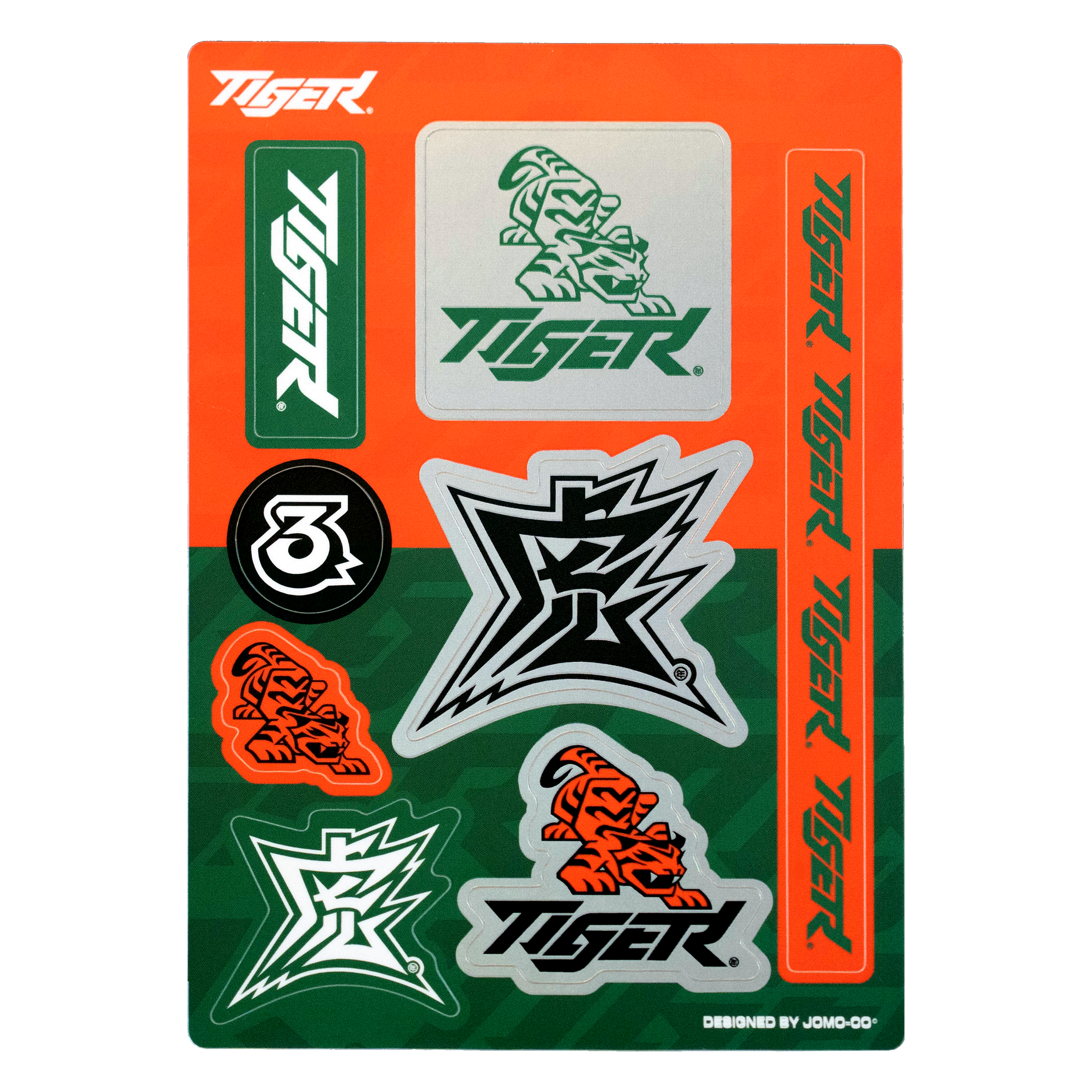 Tiger Sticker Sheet – JOMO-CO